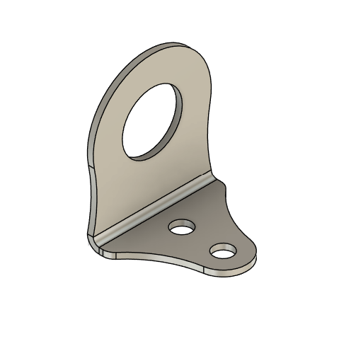 OEM Brake Line Bulkhead Tab (Bolt on) – Sanders Street Rods